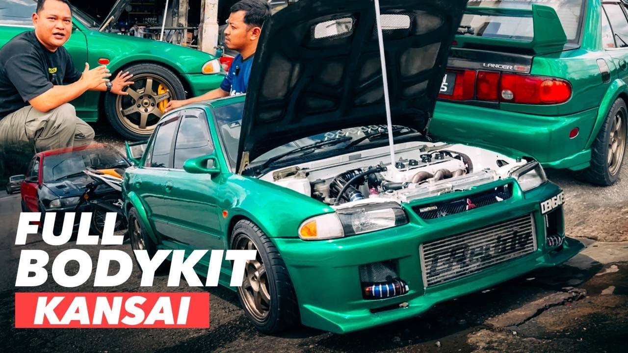 MITSUBISHI LANCER CB JADI EVO 3 KANSAI - YouTube