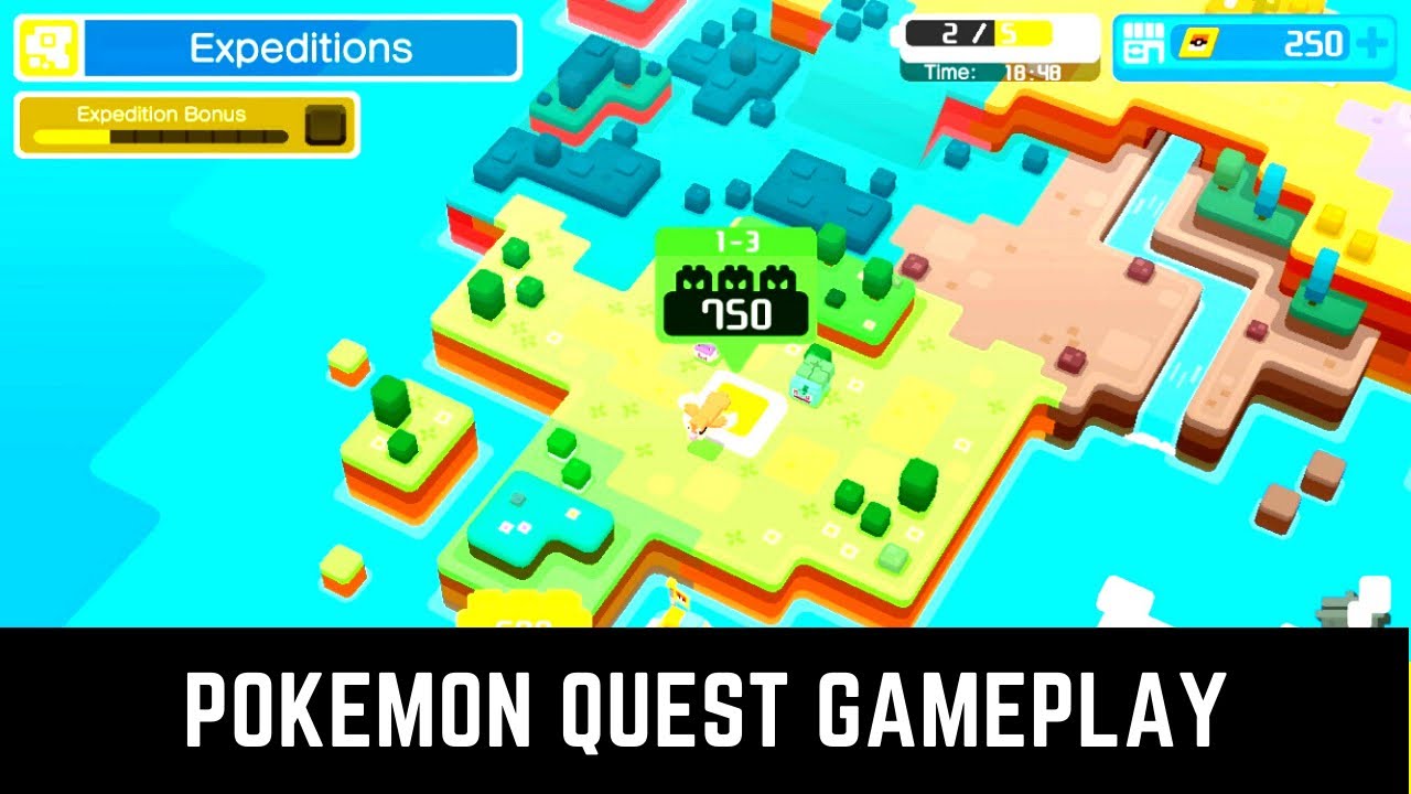 Pokemon Quest (iOS) Gameplay - YouTube