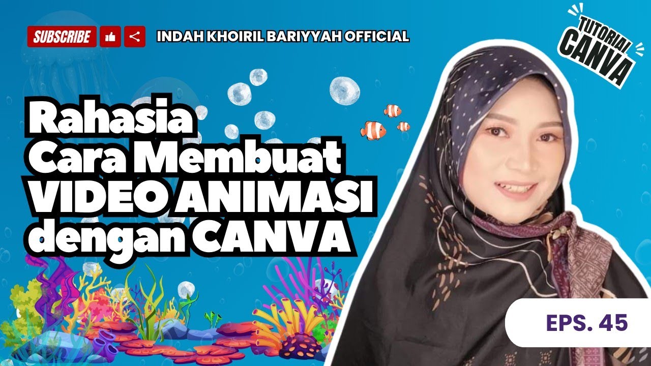 TIPS TERSEMBUNYI CARA MEMBUAT VIDEO ANIMASI MENGGUNAKAN CANVA # ...