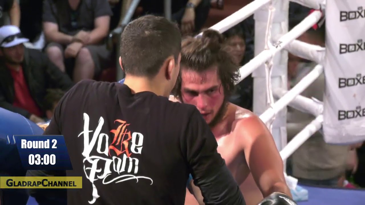 Fight 9: Jesse Maio vs Mahmoud Ismail (Pro Fight) | Peach Boxing | ABA ...