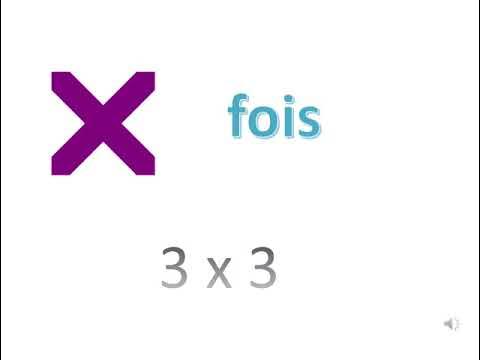 Mathematical operations in French - YouTube