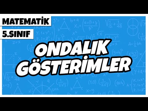 5. Sınıf Matematik - Ondalık Gösterimler | 2022