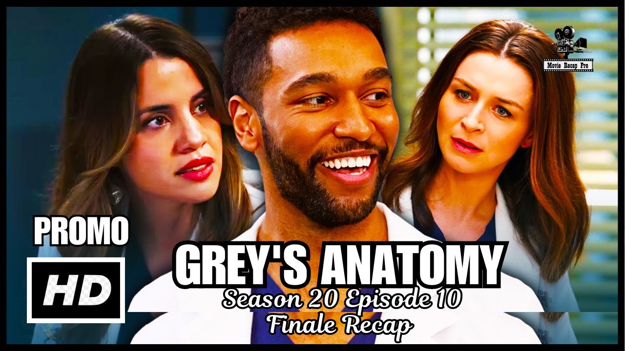 GREY'S ANATOMY Season 20 Episode 10 Finale Recap | Ending Explained ...
