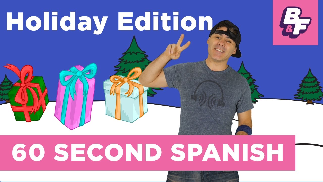 Learn Spanish Christmas Words With BASHO FRIENDS 60 Second Spanish learn-spanish-christmas-words-with-basho-friends-60-second-spanish