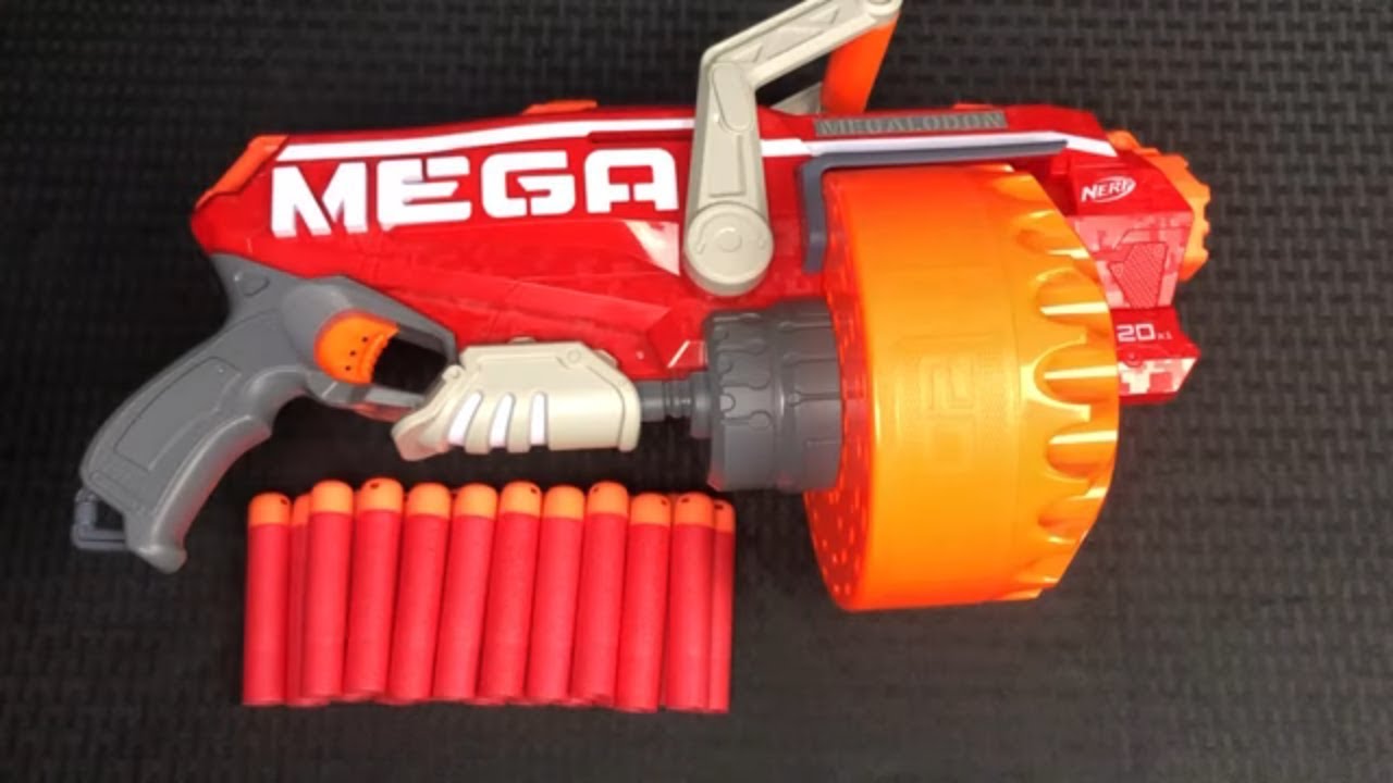 Nerf Mega Megalodon ! NEW Blaster Unboxing - YouTube