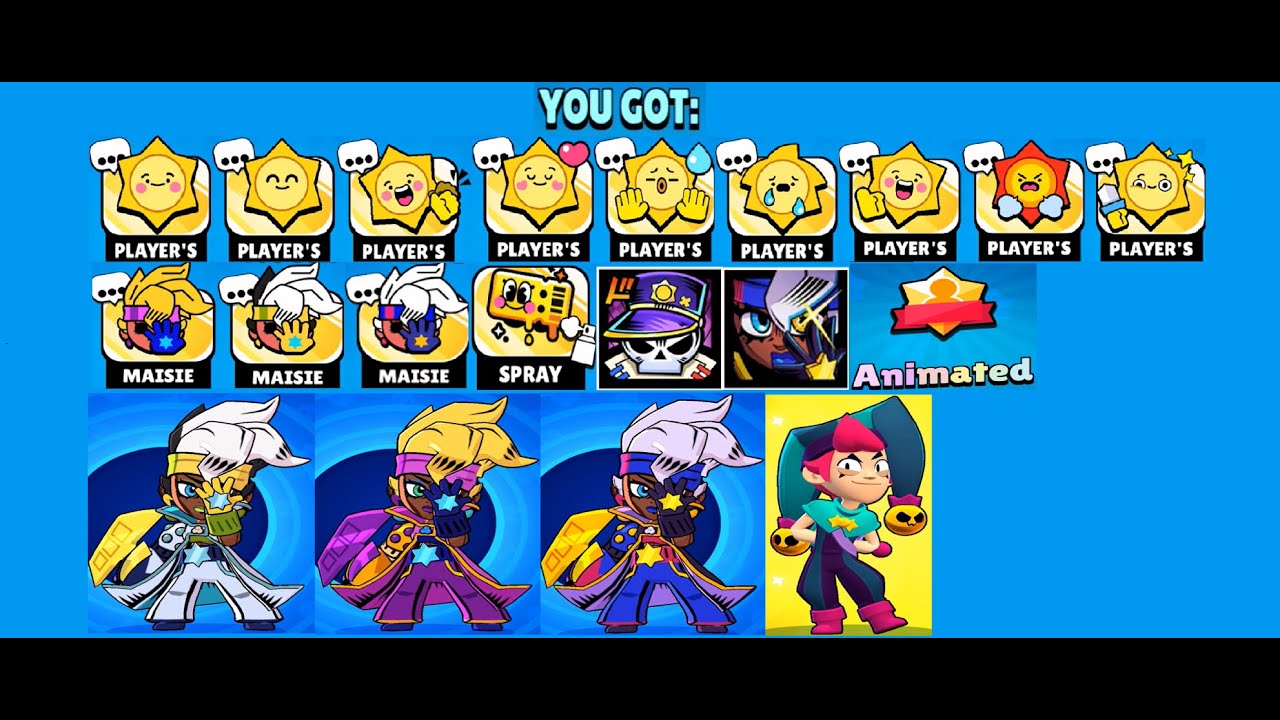 Brawl Stars season 33 Starr Toon Studios 2 otváram Brawl Pass Plus ...