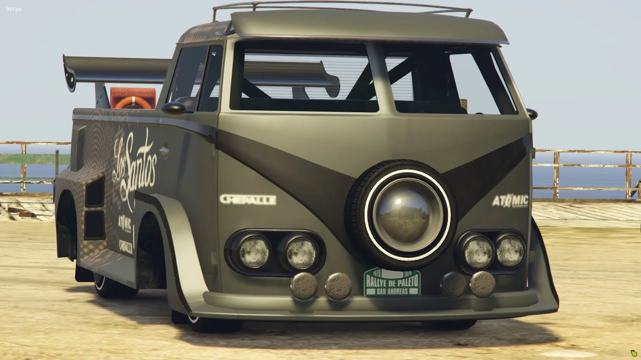 GTA 5 Online - New BF Surfer Custom - Customization - YouTube