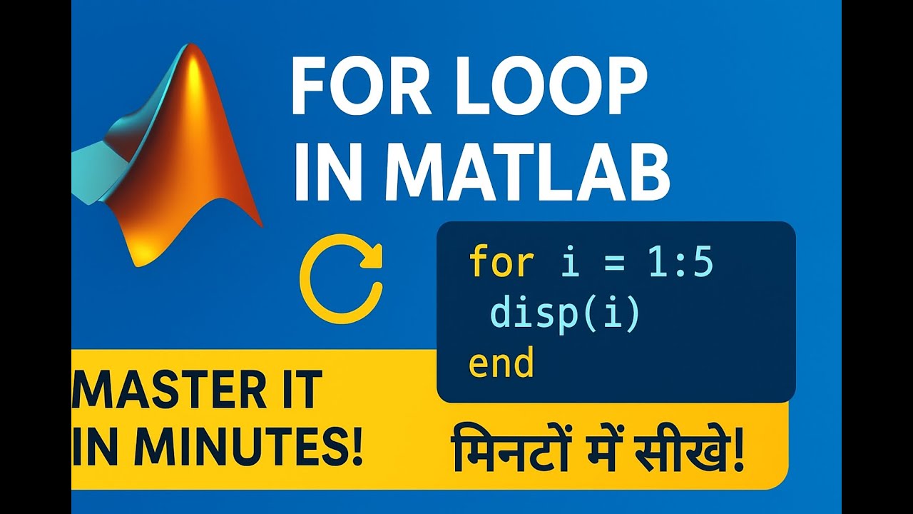 Master MATLAB For Loops Fast – MATLAB में For Loop को आसानी से सीखें ...
