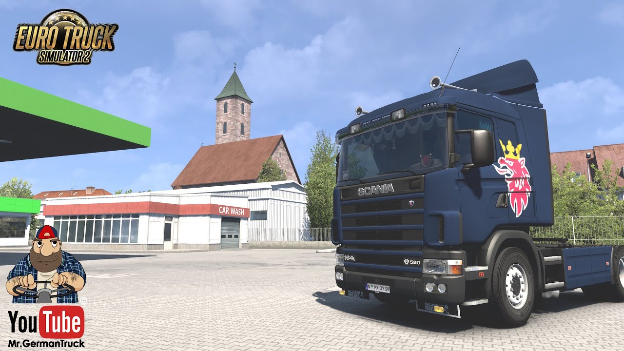 [ETS2 v1.49] Scania R4 (RJL) Open Pipe by Rudi - YouTube