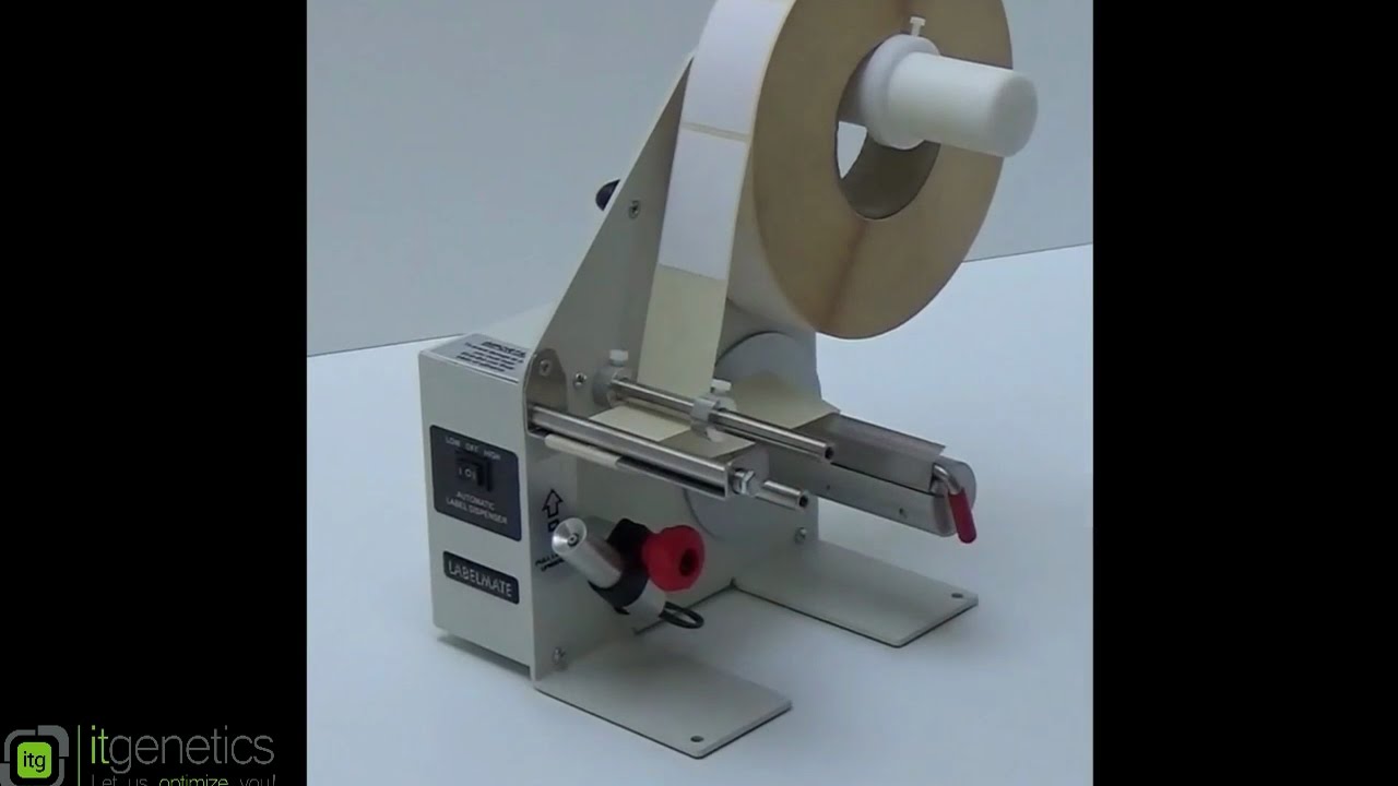 Dispenser etichete Labelmate - YouTube