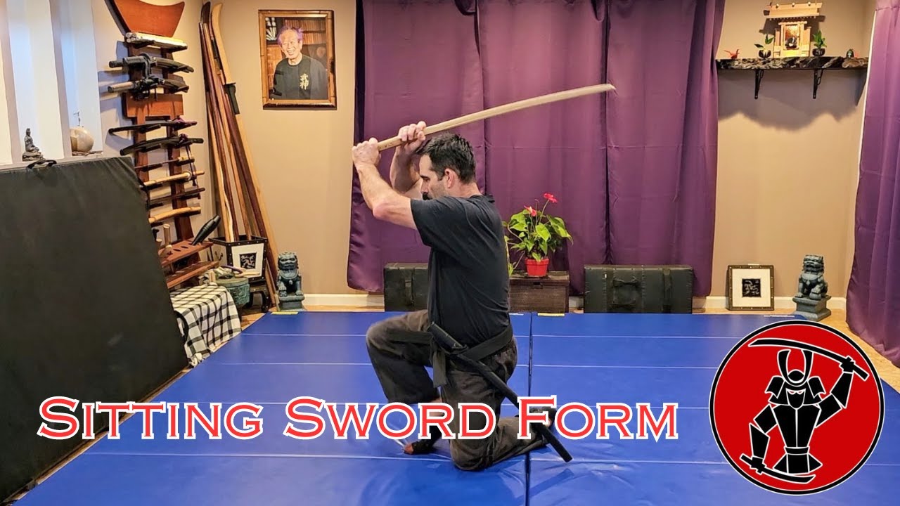 Sitting Sword Form with Katana, "Shohatto Suwari Waza" - YouTube