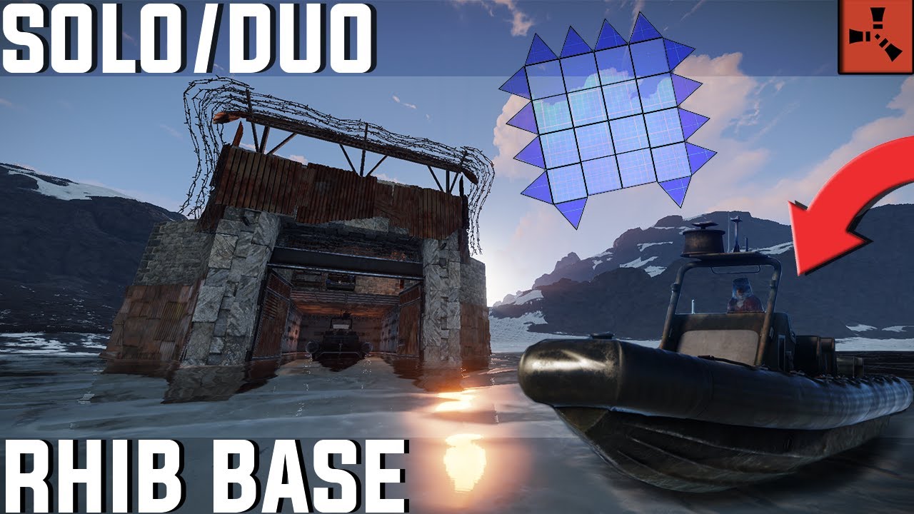 Rust - Solo/Duo RHIB Base Design 2021 - YouTube