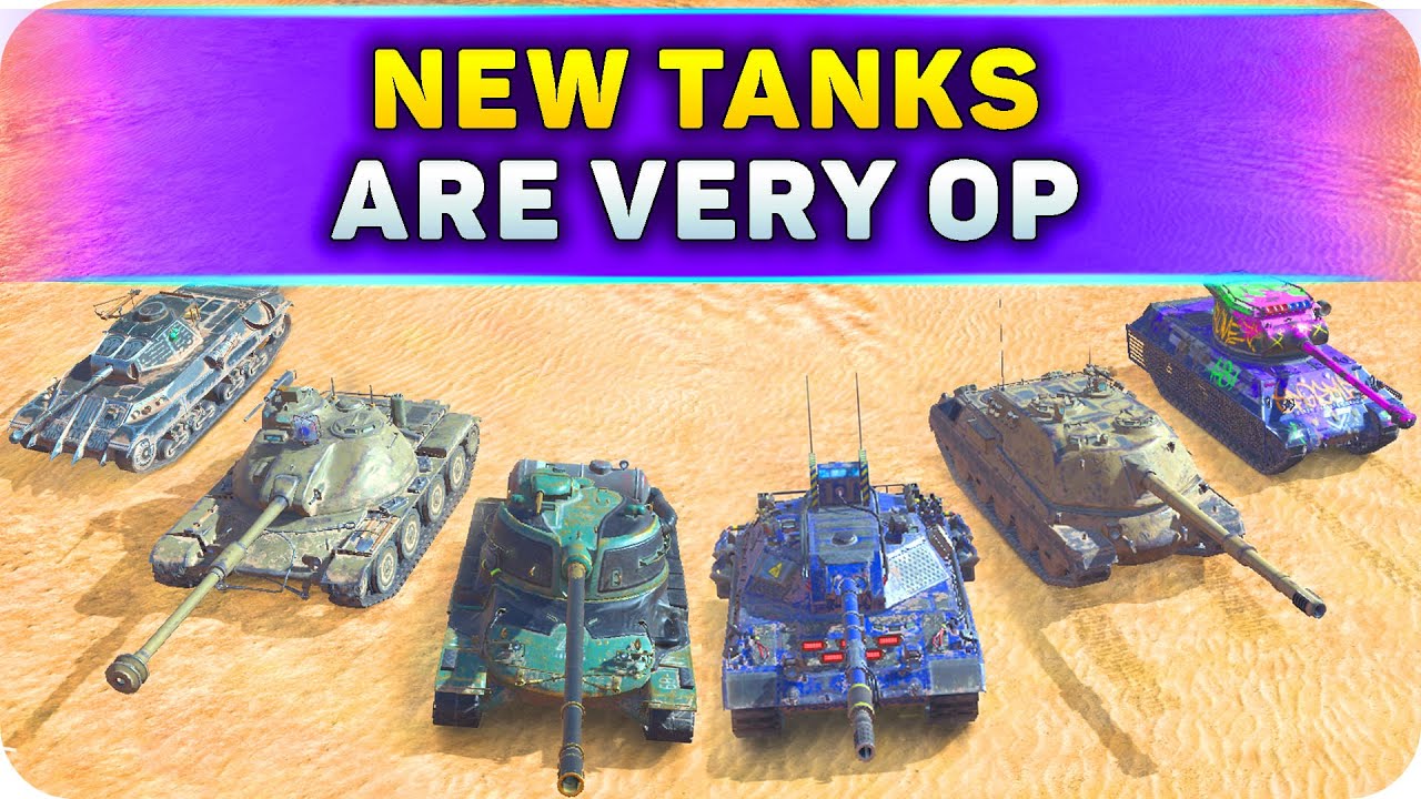 NEW OP TANKS coming in 9.2 WoT BLITZ - YouTube