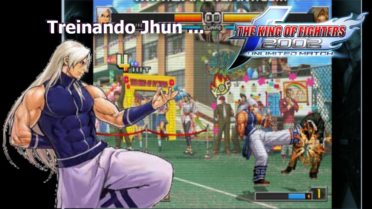 Treinando uns negócio com Jhun Hoon | The King of Fighters 2002 UM ...