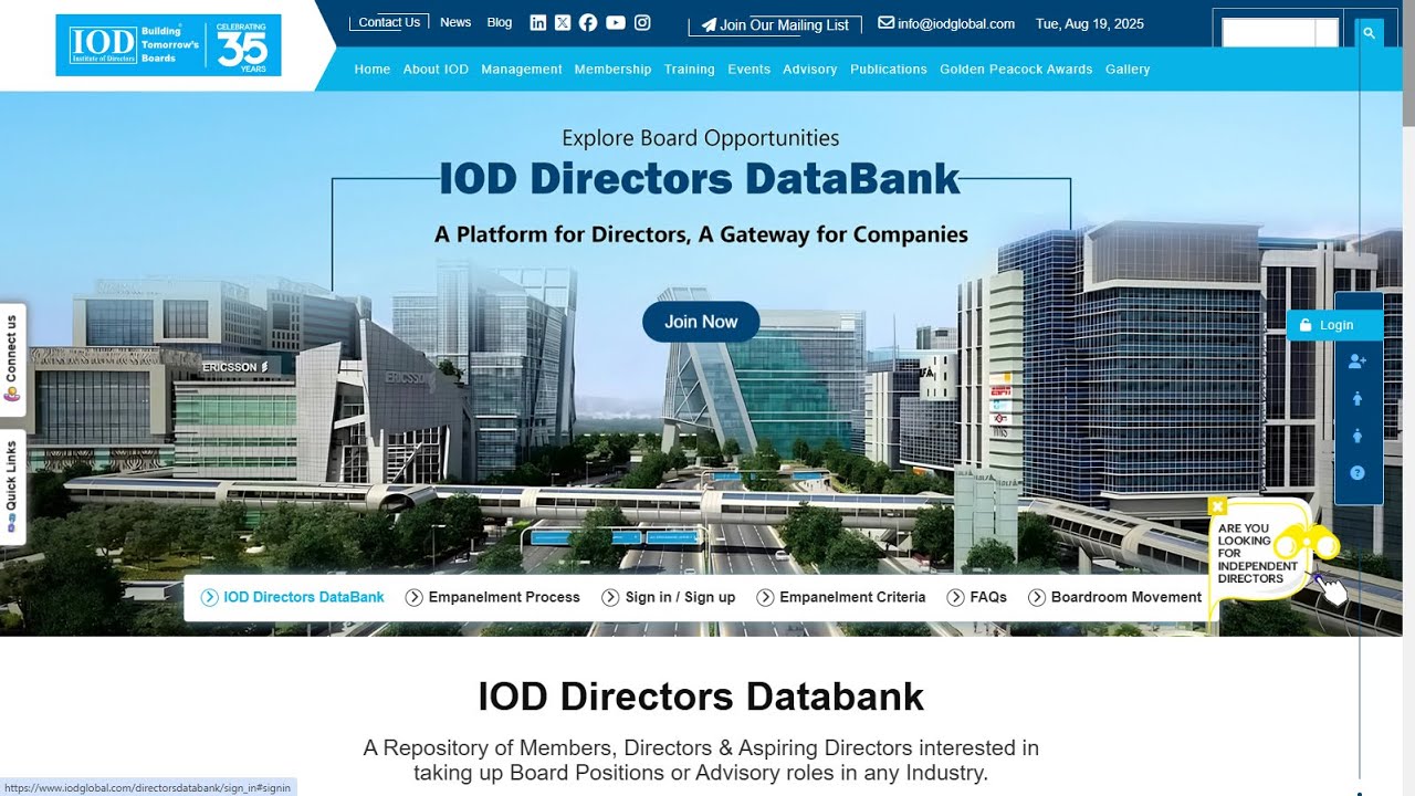 Become a Certified Independent Director join #Masterclass for Directors ...