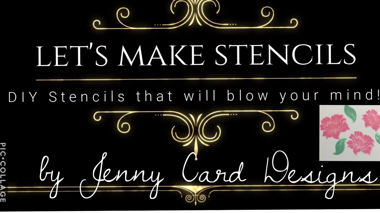How To Make Your Own Stencils Fun Stenciling Techniques DIY Crafty How To Make Your Own Stencils Fun Stenciling Techniques DIY Crafty