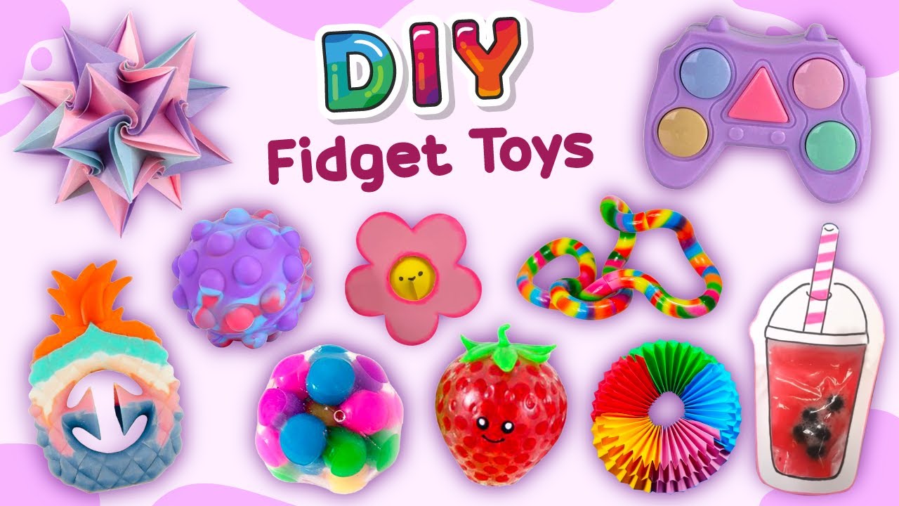 12 DIY EASY FIDGET IDEAS fidgettoys YouTube 12 DIY EASY FIDGET IDEAS fidgettoys YouTube