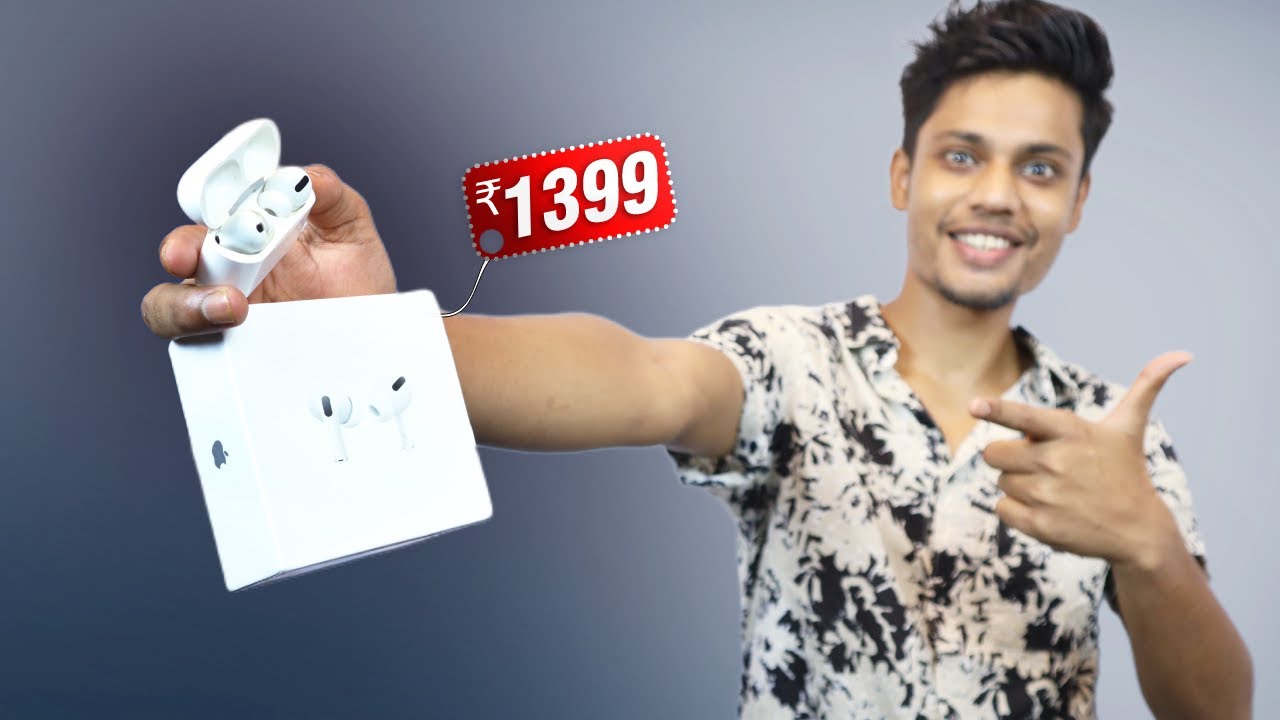 AirPods Pro Clones in 1399 | AirPods Pro Clone with Noise Cancellation ...