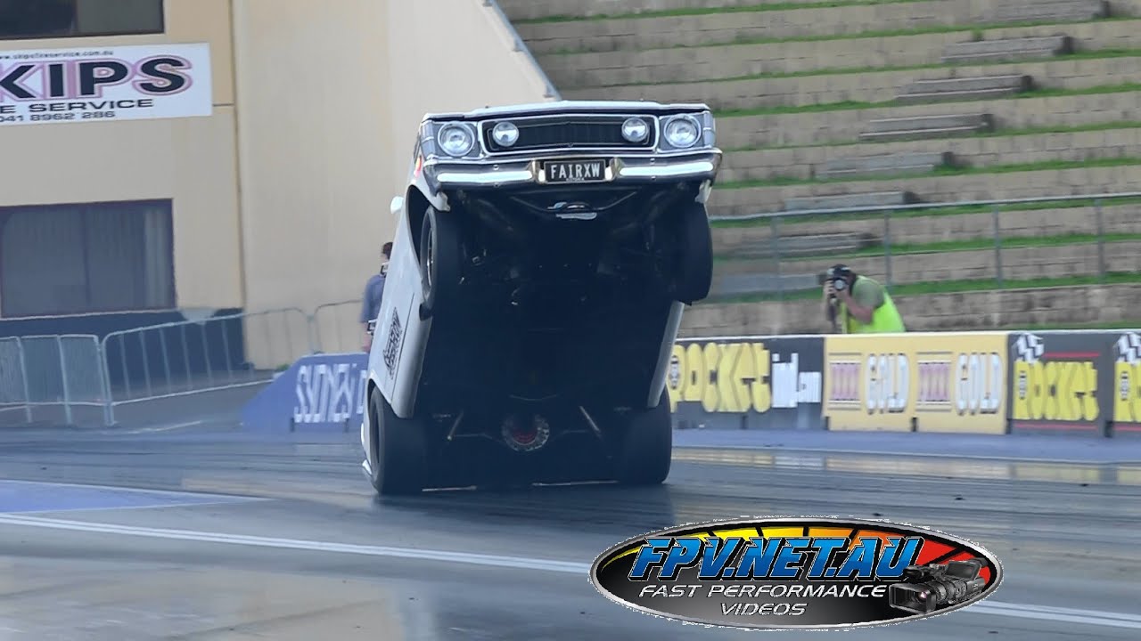 FAIRXW DANDY ENGINES XW WHEELSTAND SYDNEY DRAGWAY - YouTube