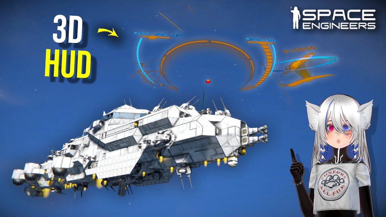 This Mod Adds Useful 3D Displays in Ship Cockpits, Space Engineers ...