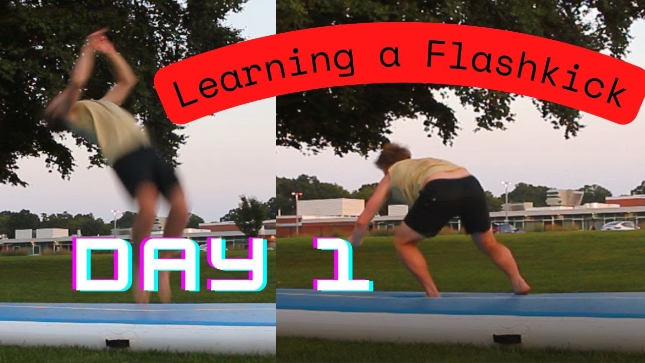 Learning Flash Kick Day 1 - YouTube
