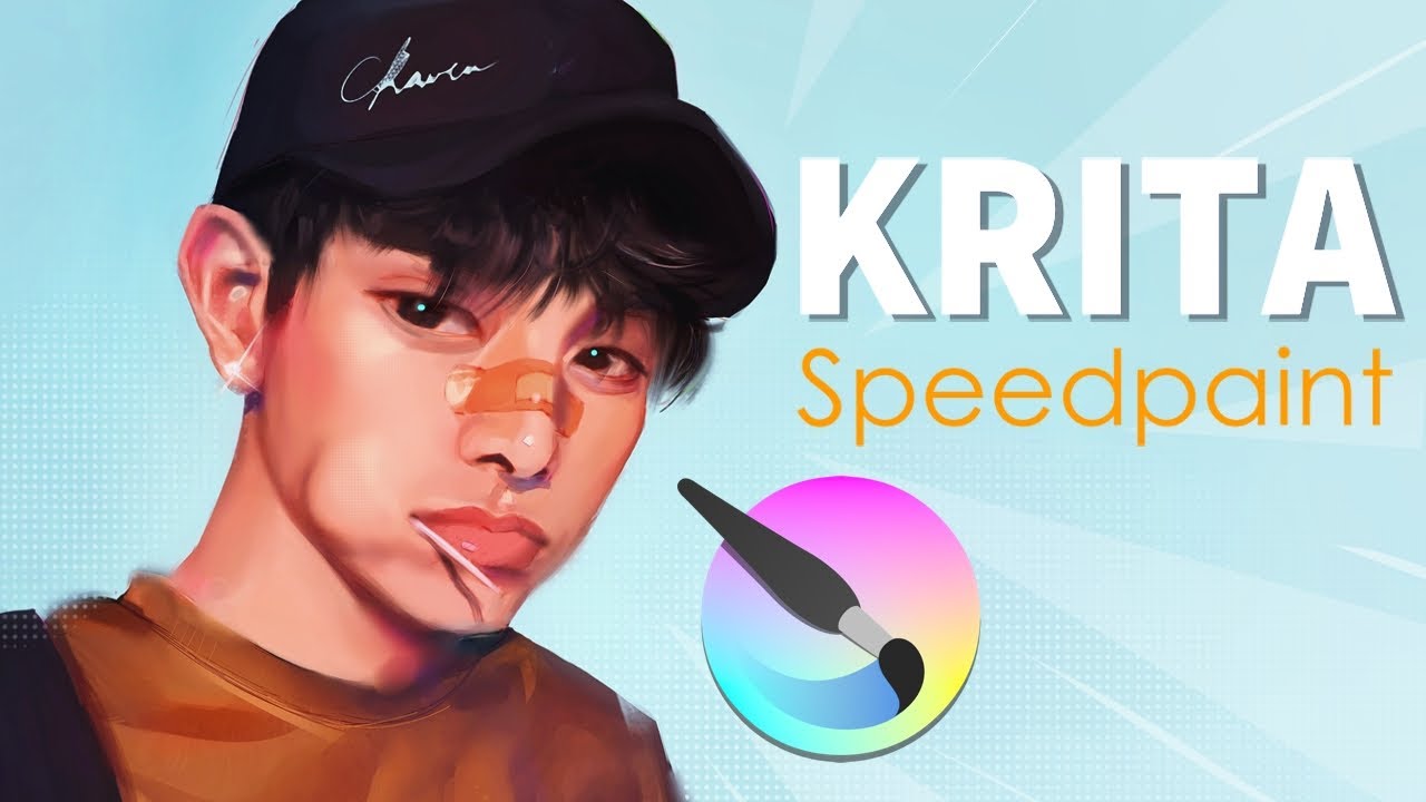 [Krita Speedpaint] "Lollipop" - YouTube