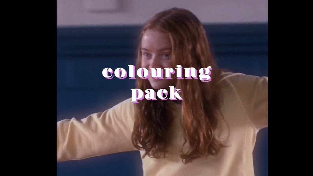 ae colouring pack!! - YouTube