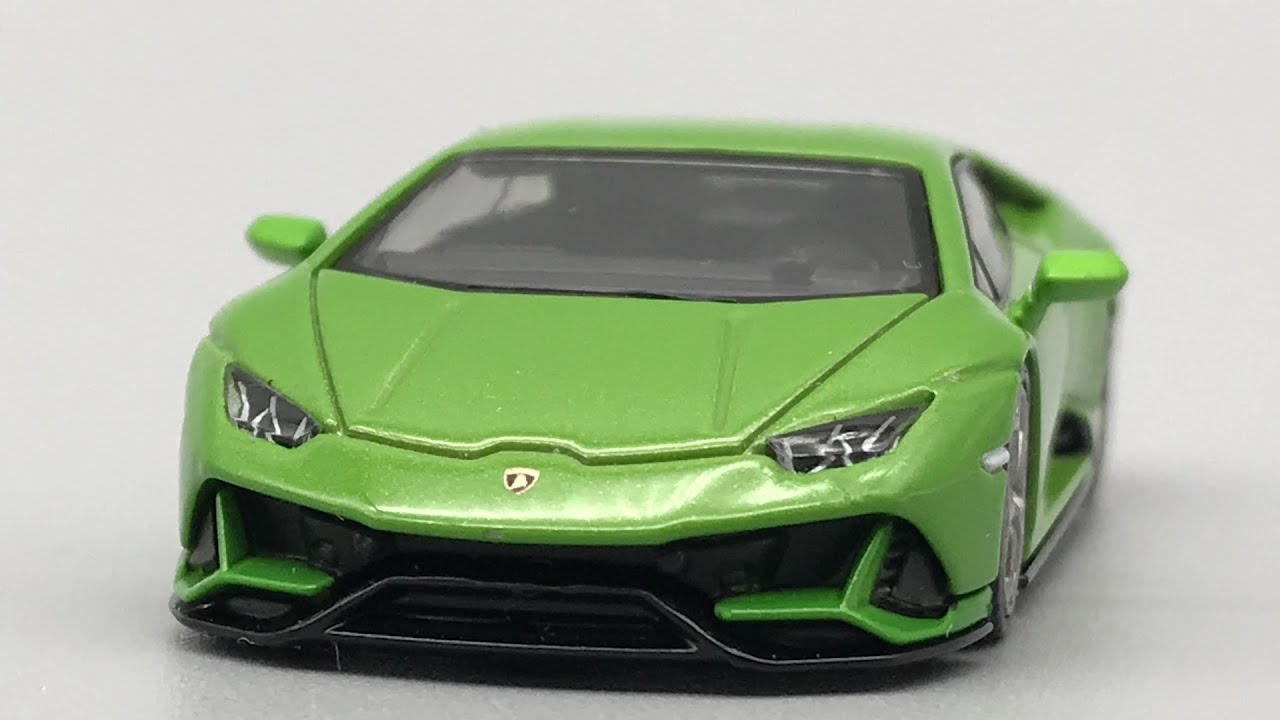 Lamborghini Huracan Evo(2019) Mini GT 1:64 Diecast Model Car - YouTube
