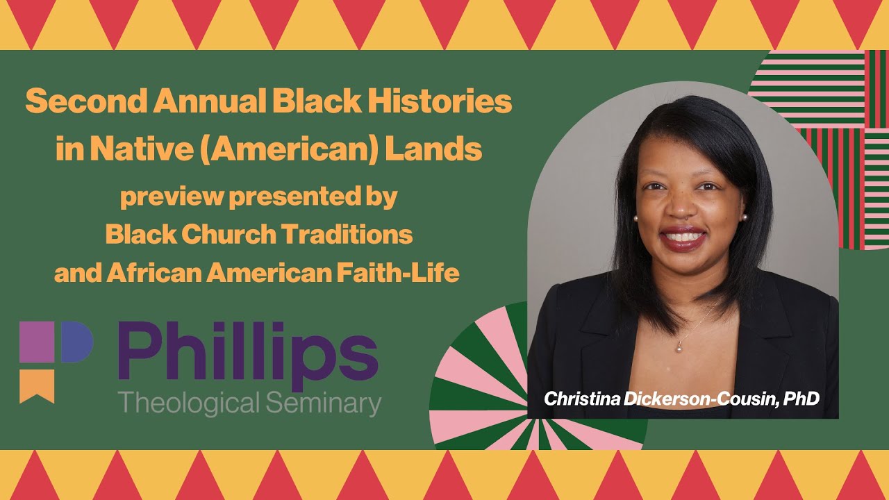 AME Church Preview Lecture with Christina Dickerson-Cousin, PhD - YouTube