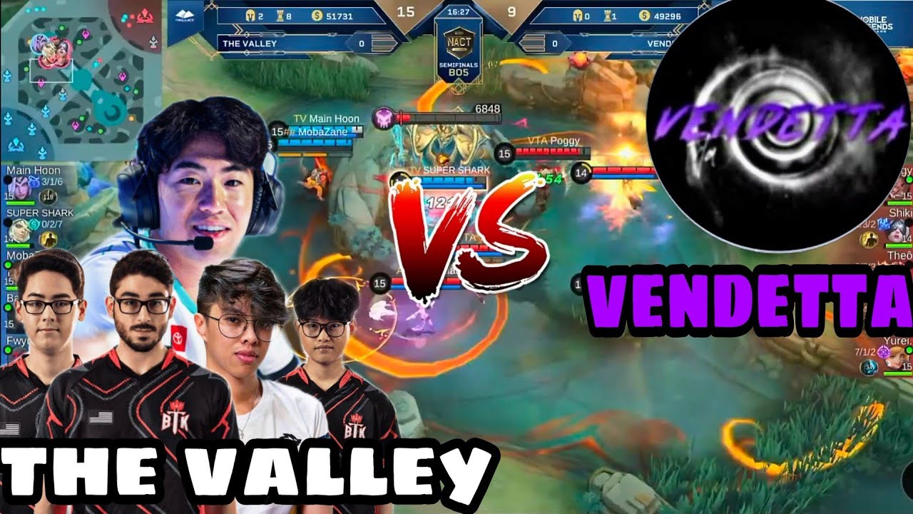 Team valley vs Team vendetta Game -1 NACT | Semi Final - YouTube