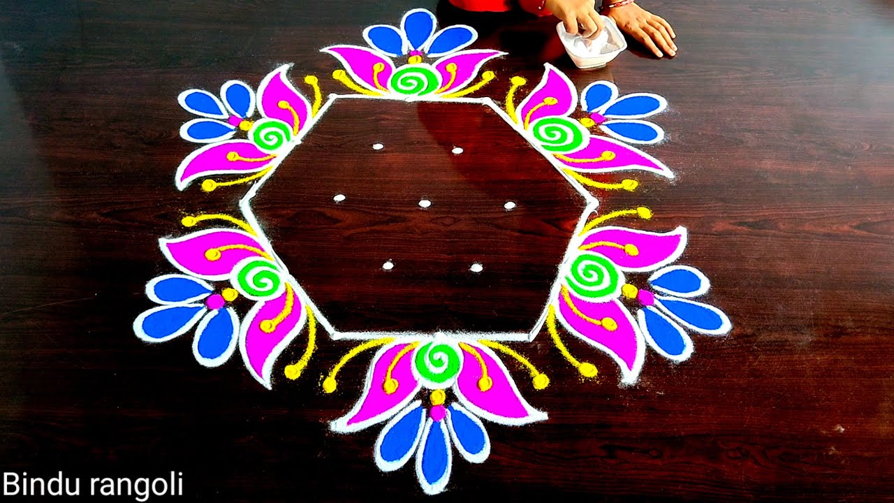 Sankranthi Chukkala Muggulu/Sankranthi Rangoli Designs/Sankranthi ...