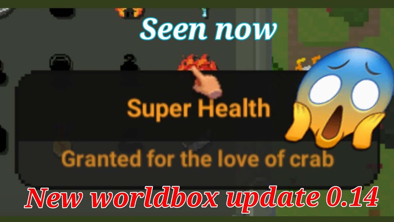 New worldbox update. super health update( granted for the love of crab ...