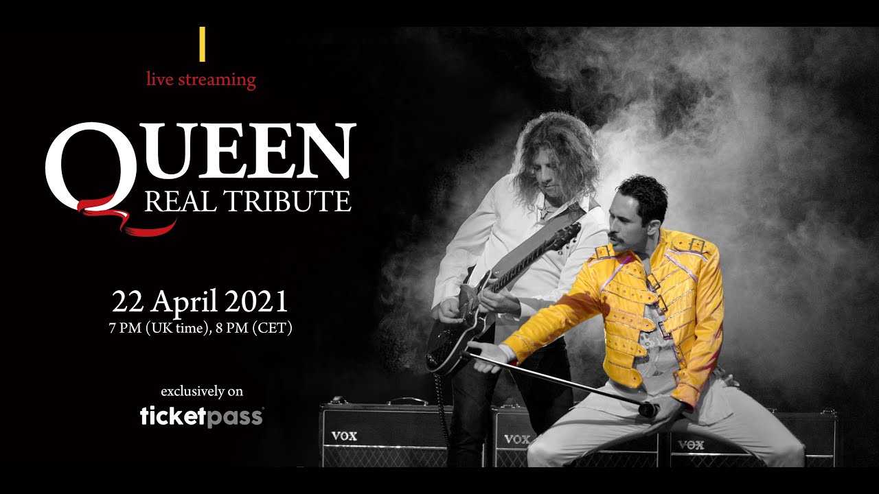 Queen Real Tribute Live Streaming, 15s Announcement, April 22 - YouTube