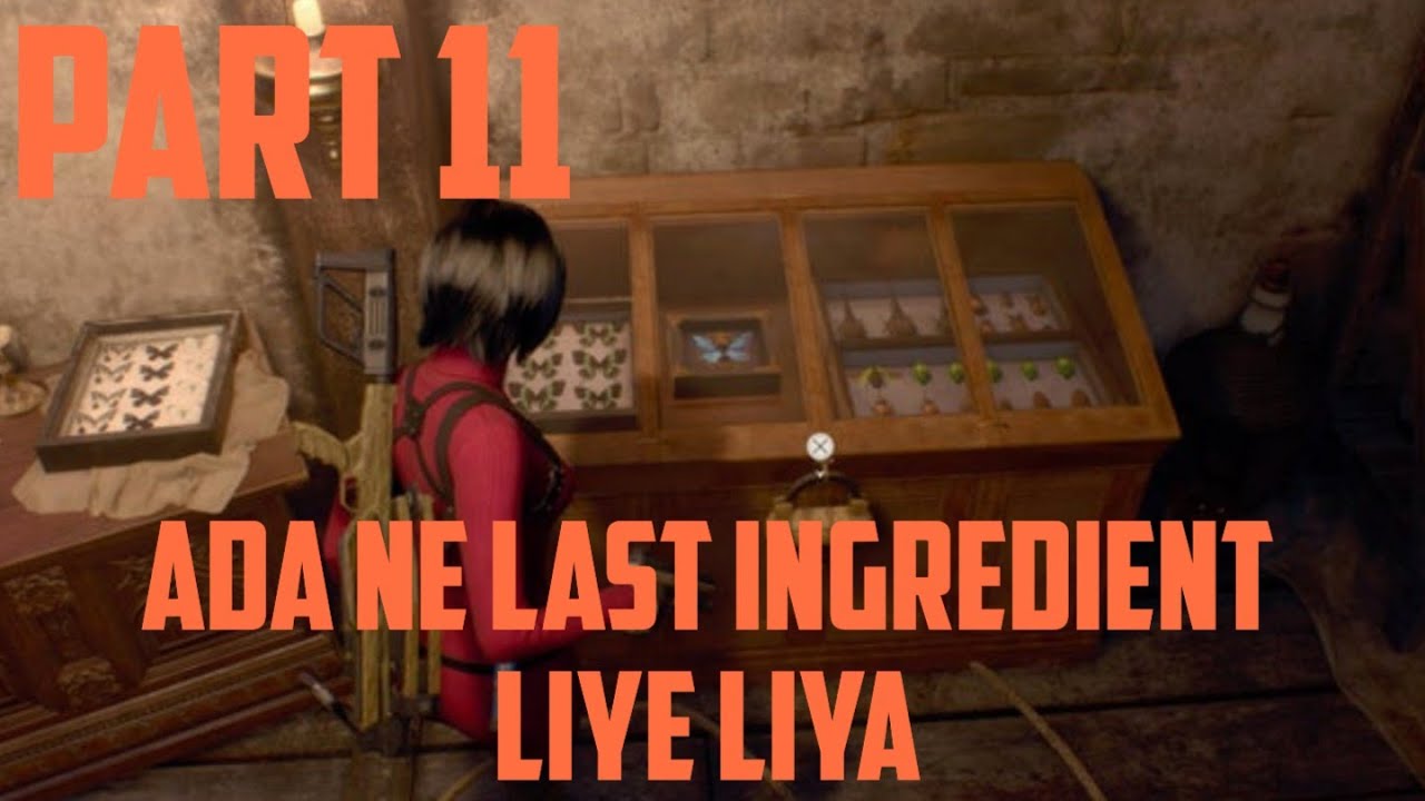 Resident evil 4 remake separate ways | ada ne last ingredient liye liya ...