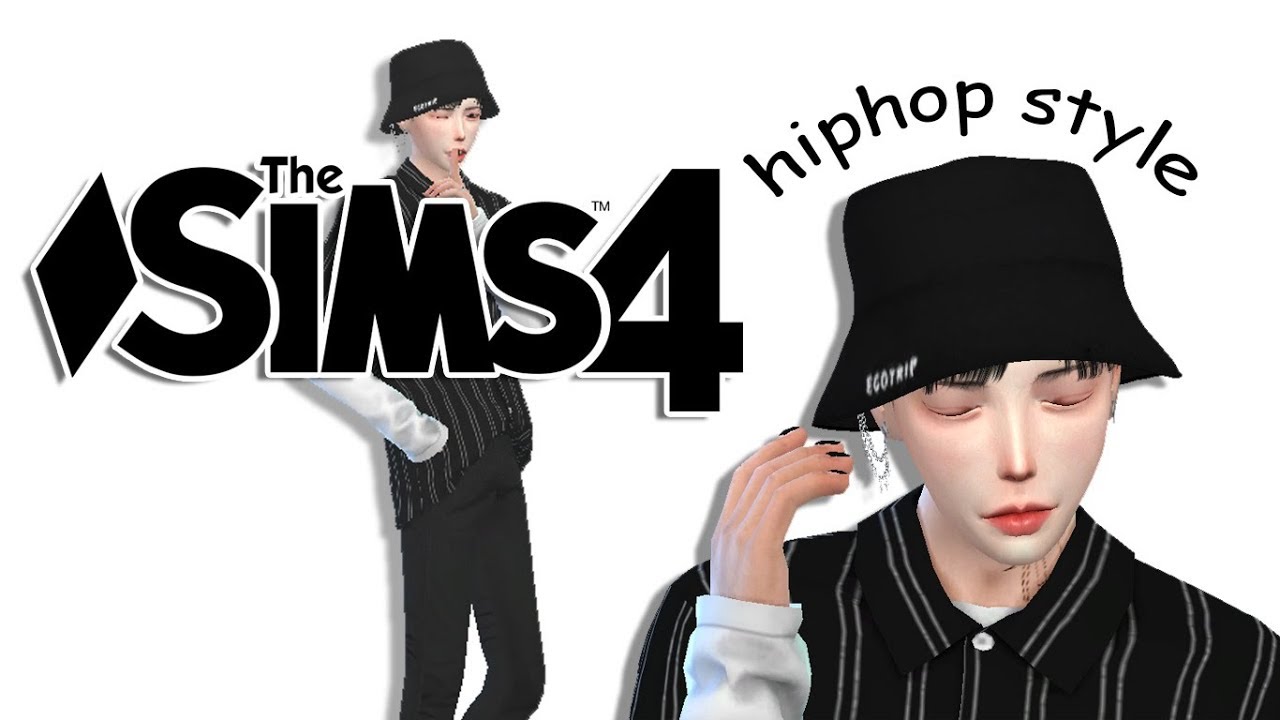 The Sims 4 create a sim Male hiphop style - YouTube