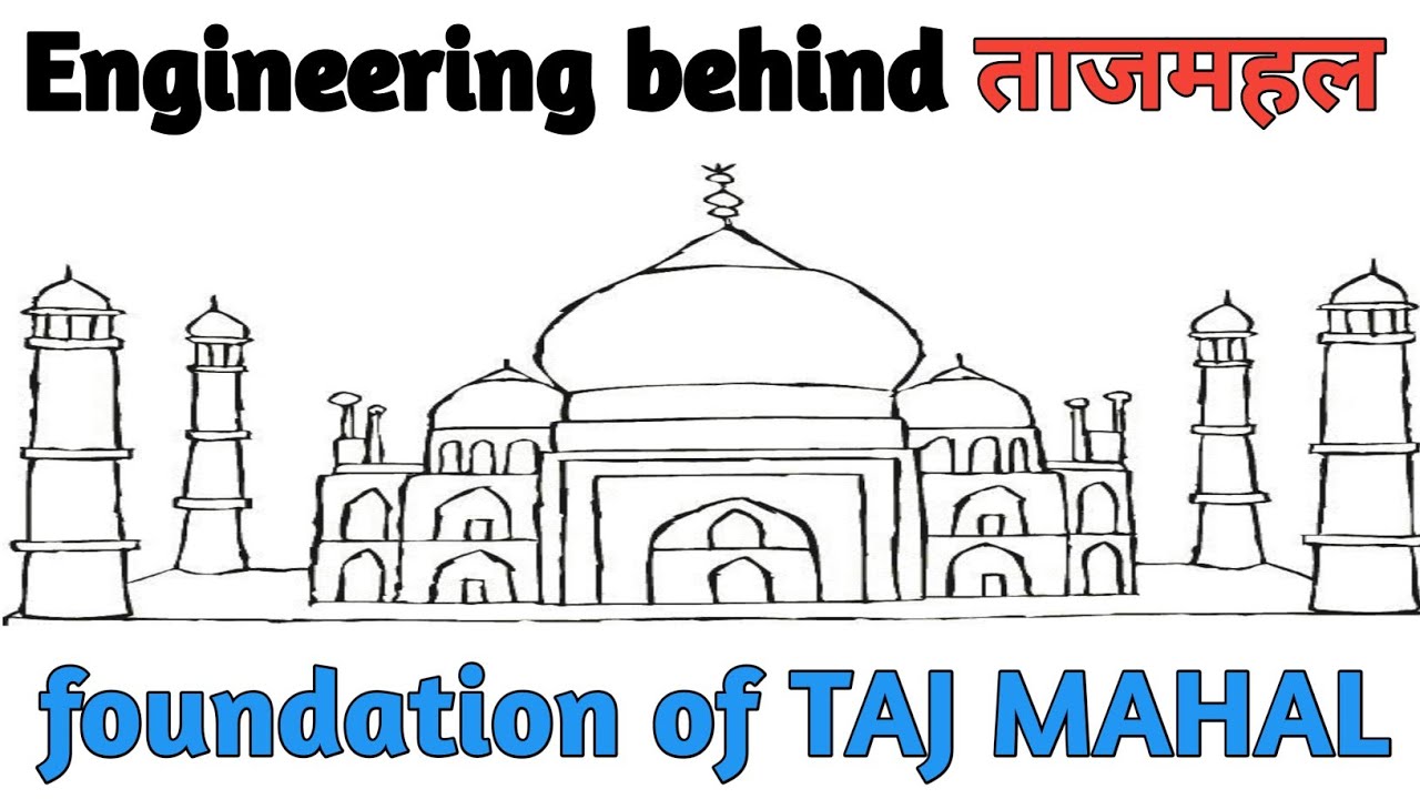 Engineering behind Taj Mahal | Taj mahal foundation - YouTube