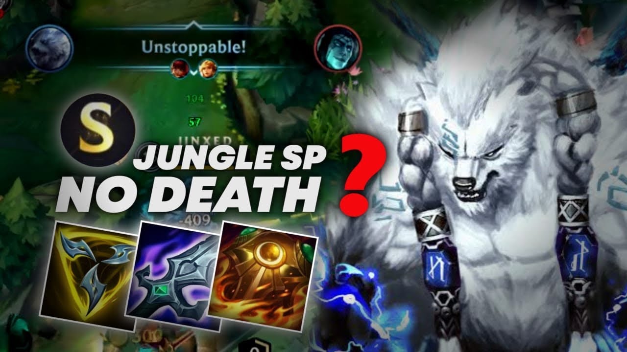 VOLIBEAR WILD RIFT : NO DEATH ?? IS BROKEN JUNGLE | BEST BUILD SEASON ...