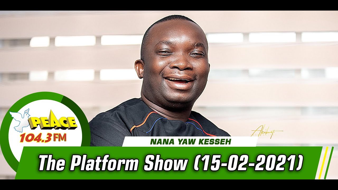 The Platform Show On Peace 104.3 FM (15/02/2021) - YouTube