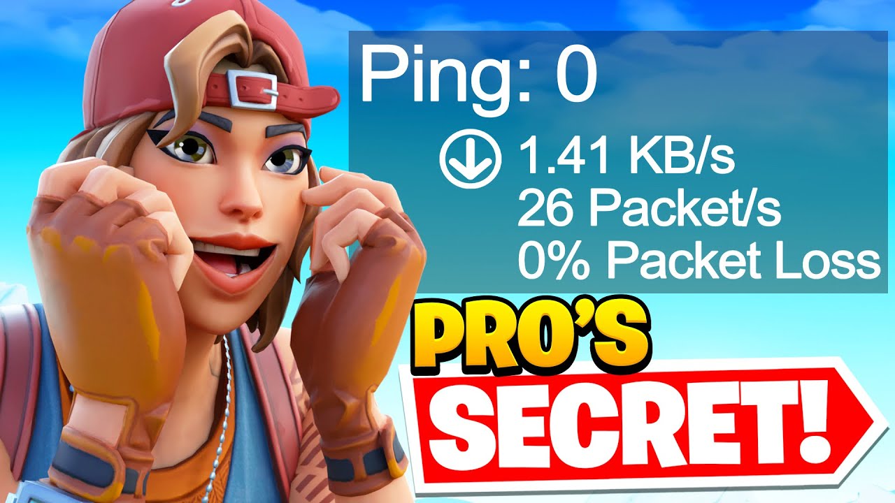 How PROS Get 0 Ping In Fortnite Season OG! (Secret Tweak) - YouTube