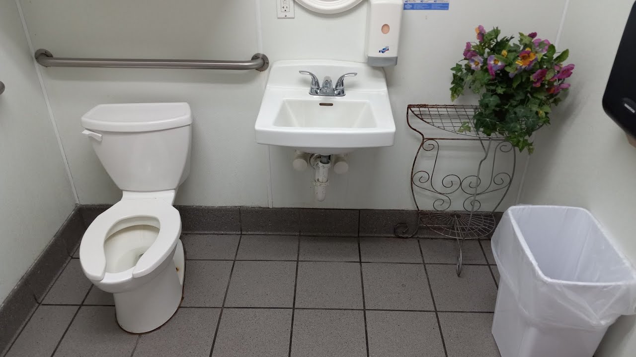 Baskin Robbins Unisex Restroom - YouTube