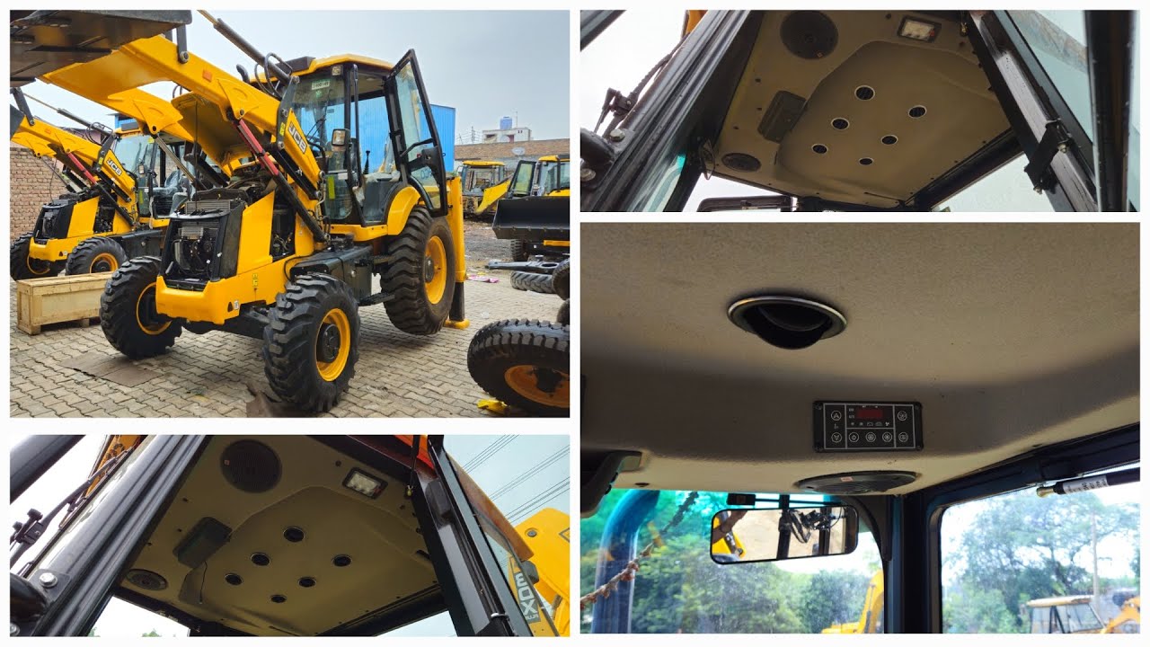 JCB 3DX 4X4 AIR CONDITIONING SYSTEM || JCB 4dx AC CABIN || jcb ac ...