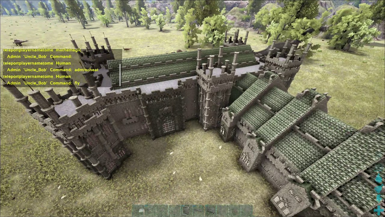 ARK Giant Cathedral Build - YouTube