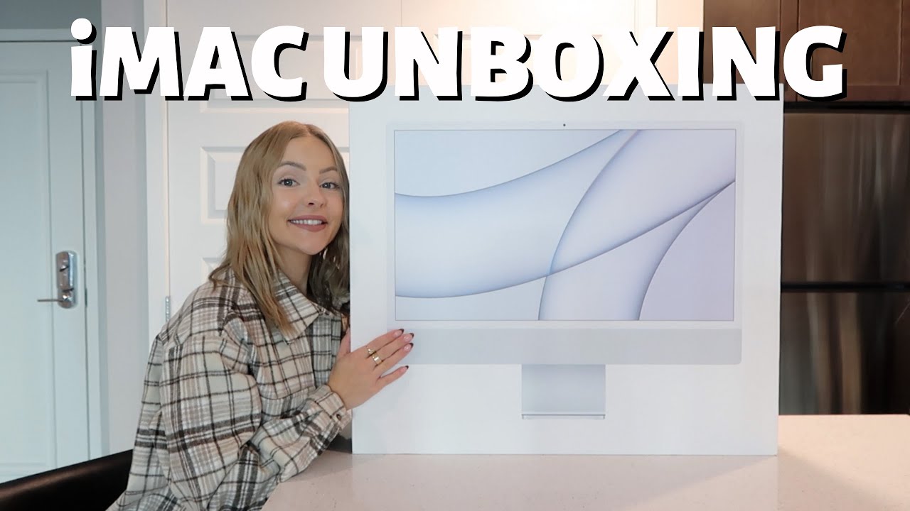 APPLE M1 iMAC UNBOXING & FIRST IMPRESSIONS 2021 - YouTube
