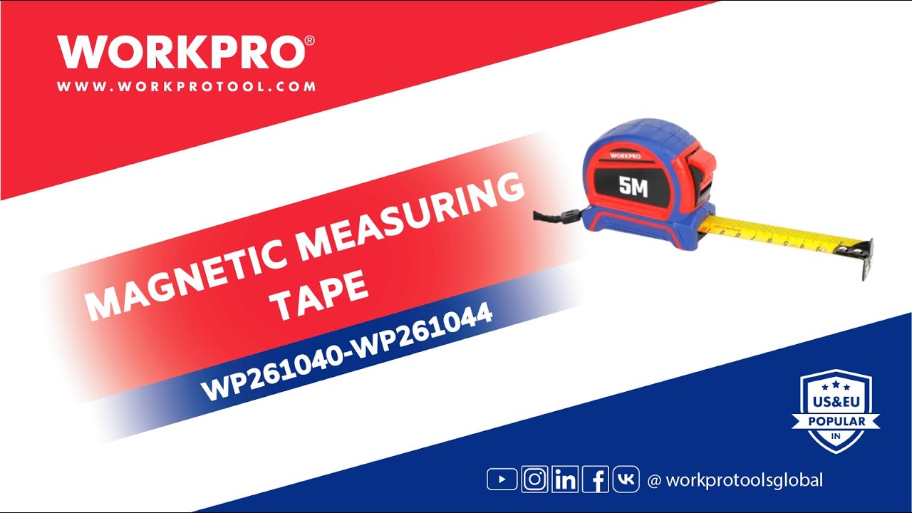 How WORKPRO's Magnetic Measuring Tape Revolutionizes DIY Projects ...