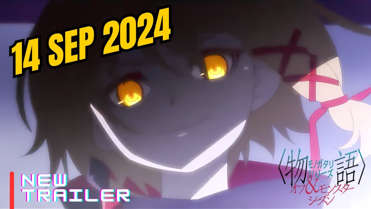 Monogatari New Season Trailer! Shinobumonogatari Arc Starts Sept. 14 ...