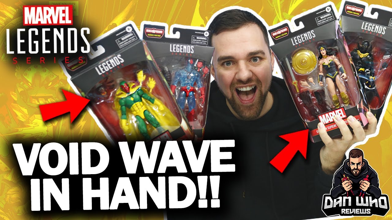 VOID WAVE IN HAND! Marvel Legends Void BAF Has Arrived! Vision, Power ...