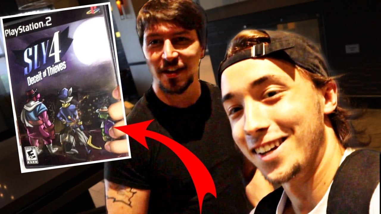 KEVIN SAVO SHOWS ME SLY 4 DECEIT OF THIEVES (Vlog) - YouTube