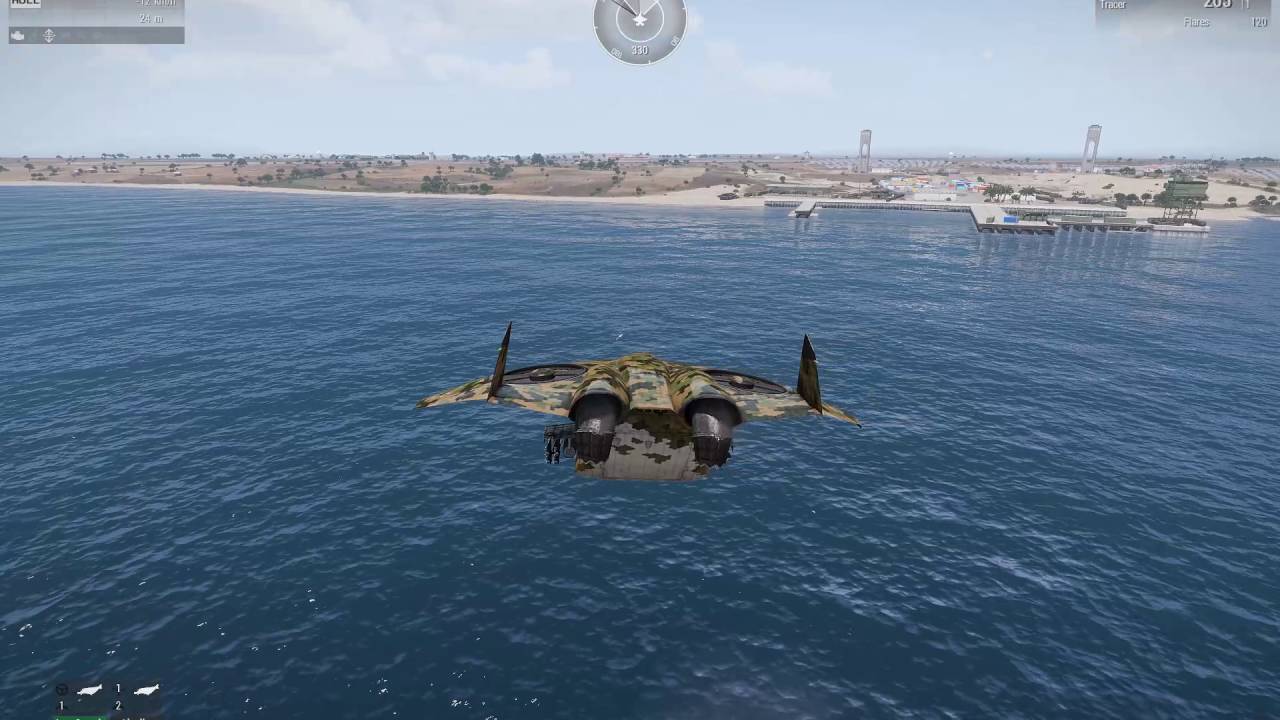 Arma 3 Apex - messing around with the Y-32 Xian - YouTube