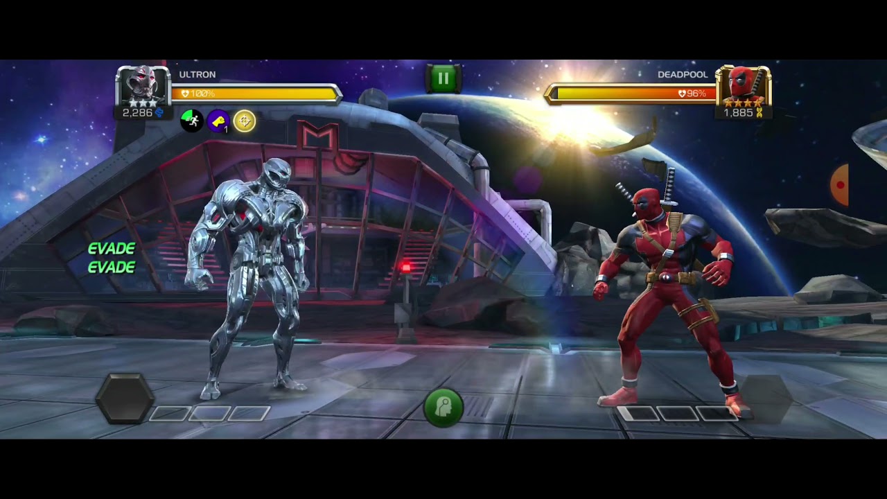 Ultron Vs Deadpool | Marvel Contest of Champions - YouTube