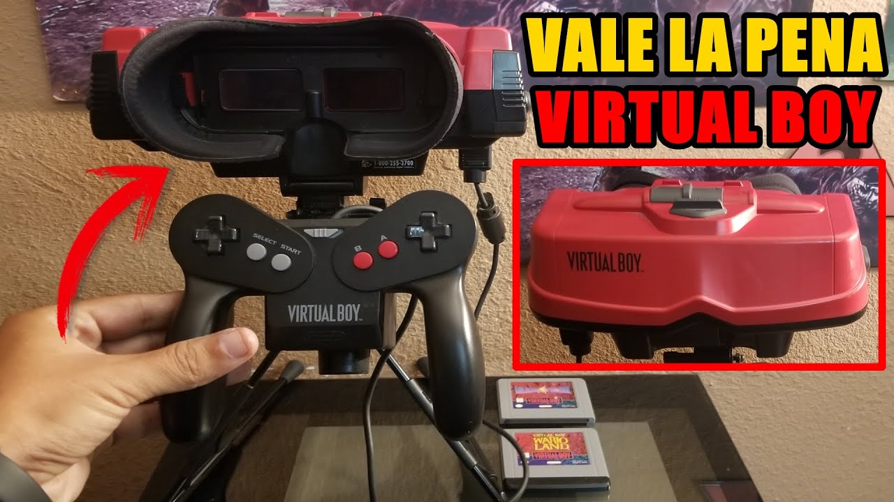 Vale la Pena Comprar una Virtual Boy en la Actualidad? Una "PORTÁTIL ...